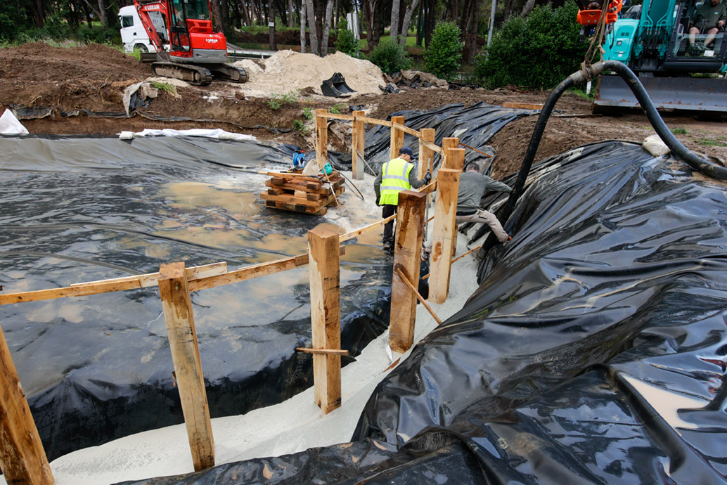 Golf de l'Estérel : les travaux se poursuivent - Ville de Saint-Raphaël