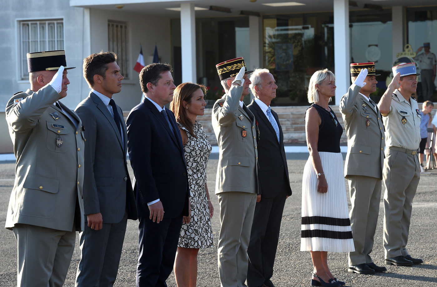 21e RIMA : un nouveau commandant - Ville de Saint-Raphaël