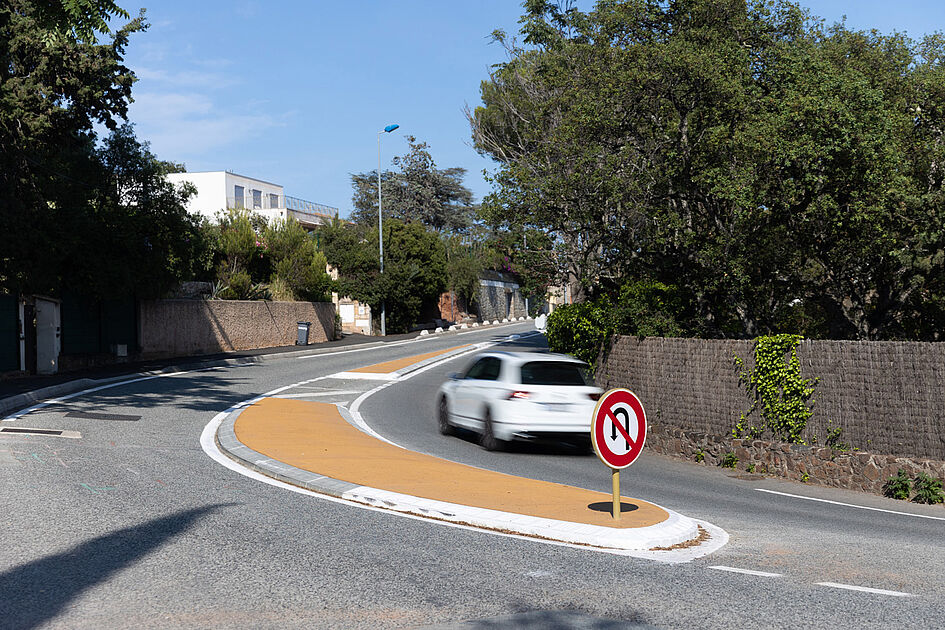 Route de la Corniche, à Anthéor : un aménagement routier pour garantir ...