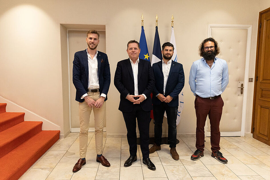 Yannick Doussat, nouveau président du club Table Ronde Française Fréjus ...