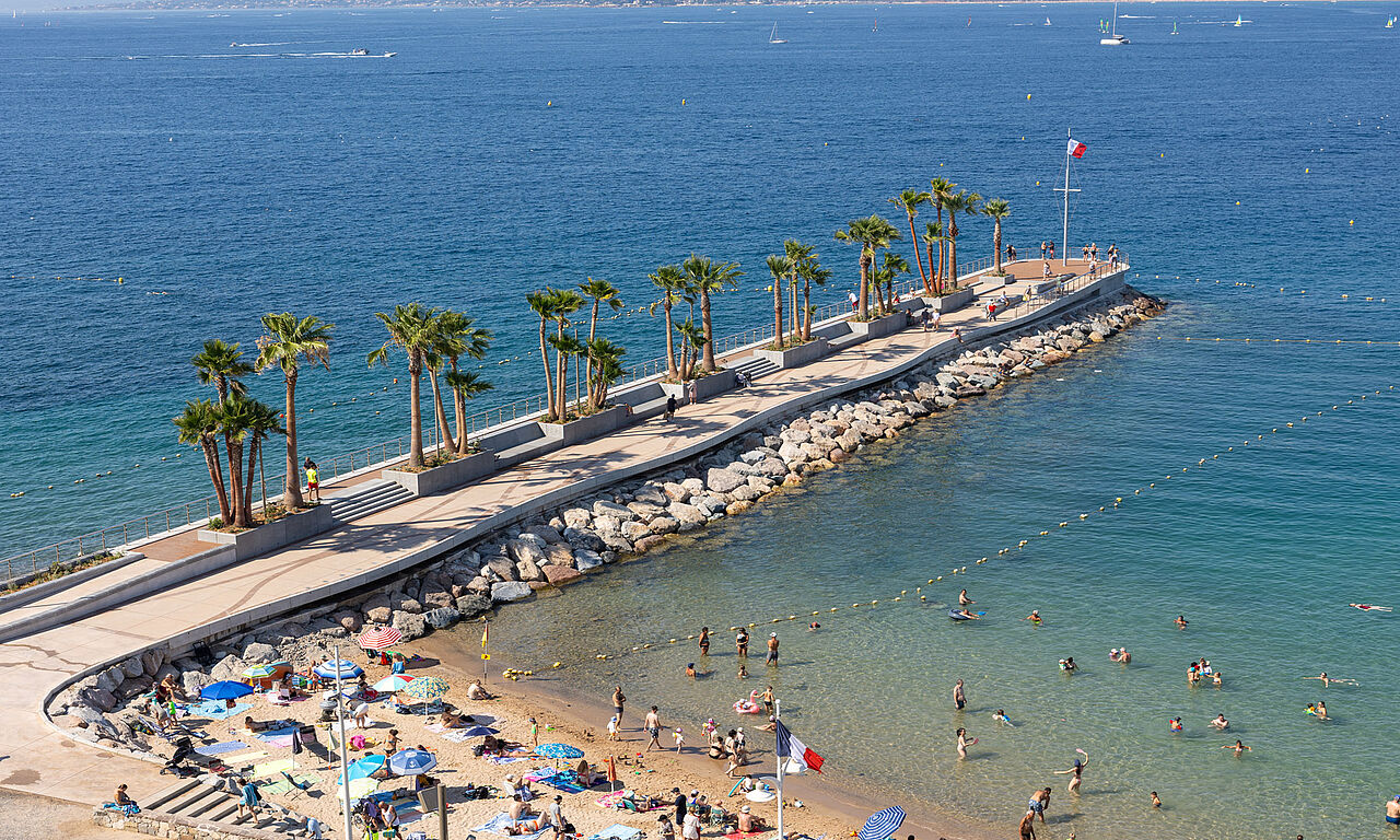 Épi Diana : un nouvel espace repensé pour la promenade en bord de mer ...