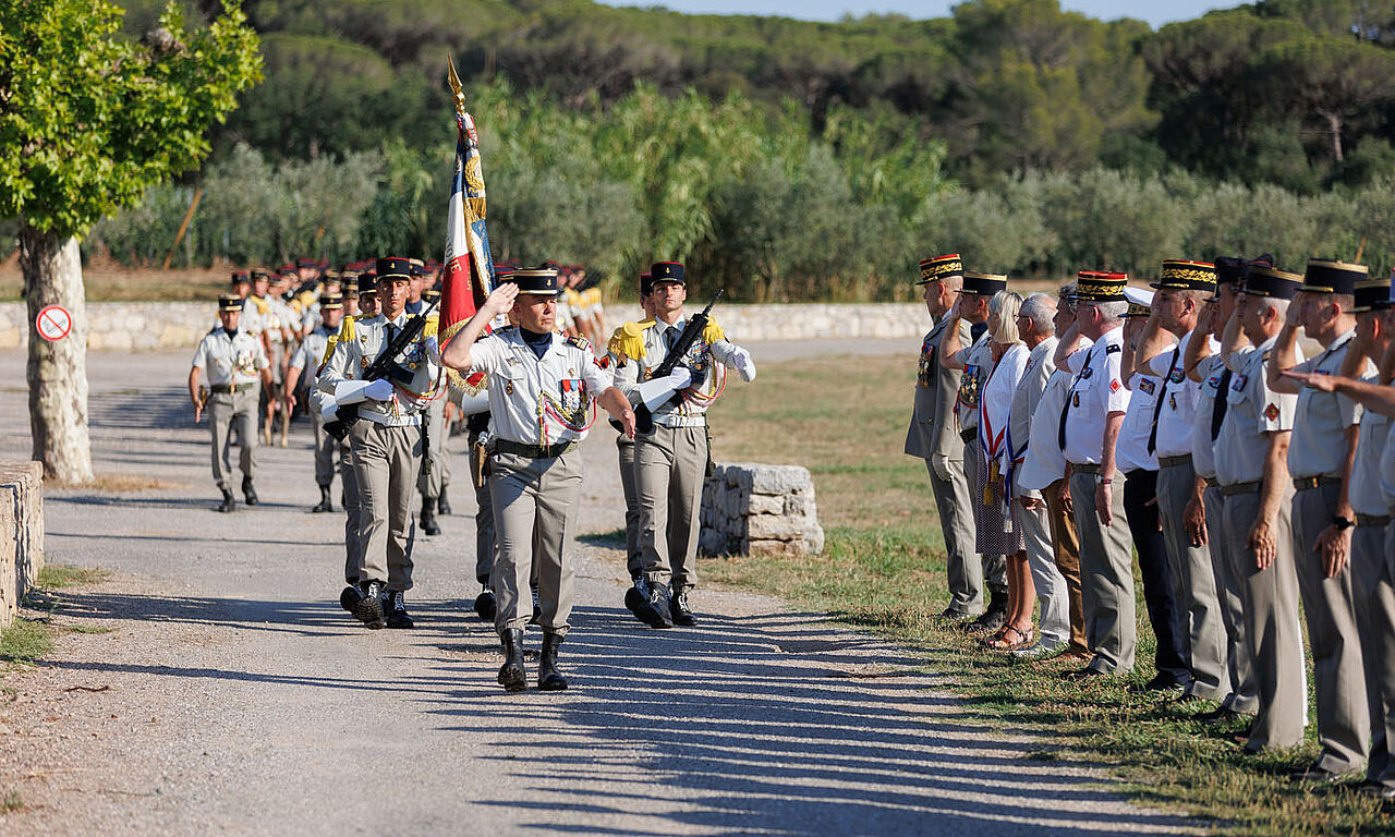 Un nouveau chef de corps au 21e RIMa - Ville de Saint-Raphaël