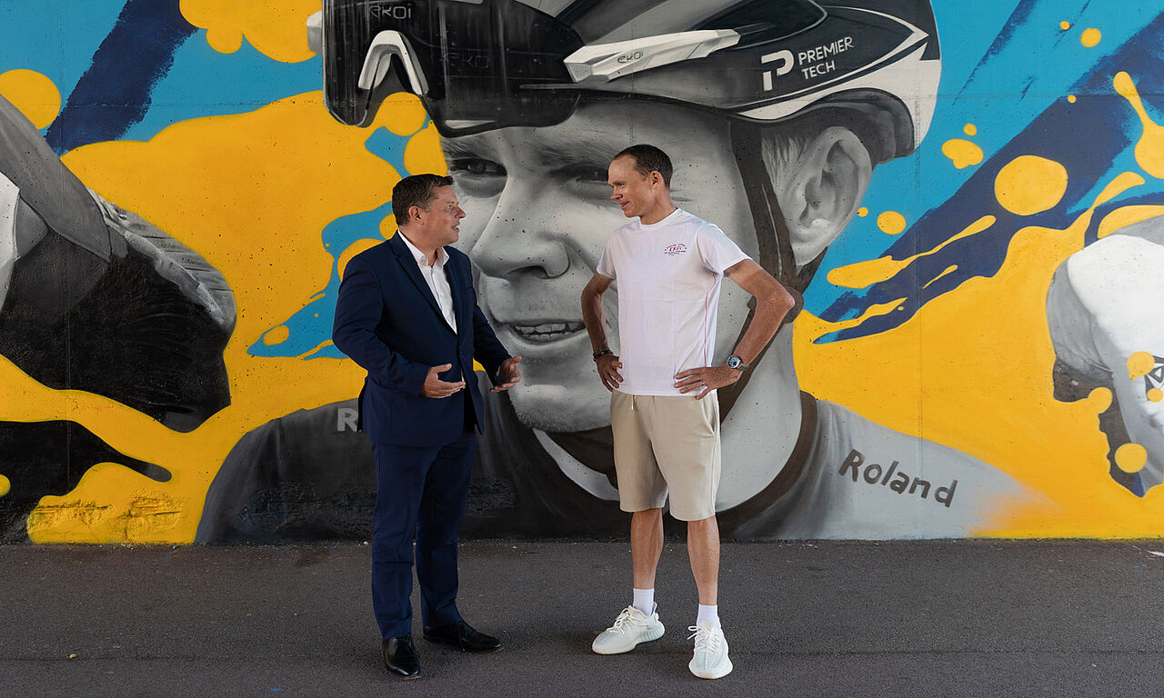 Festival « Résonances Urbaines » : Christopher Froome immortalisé au ...