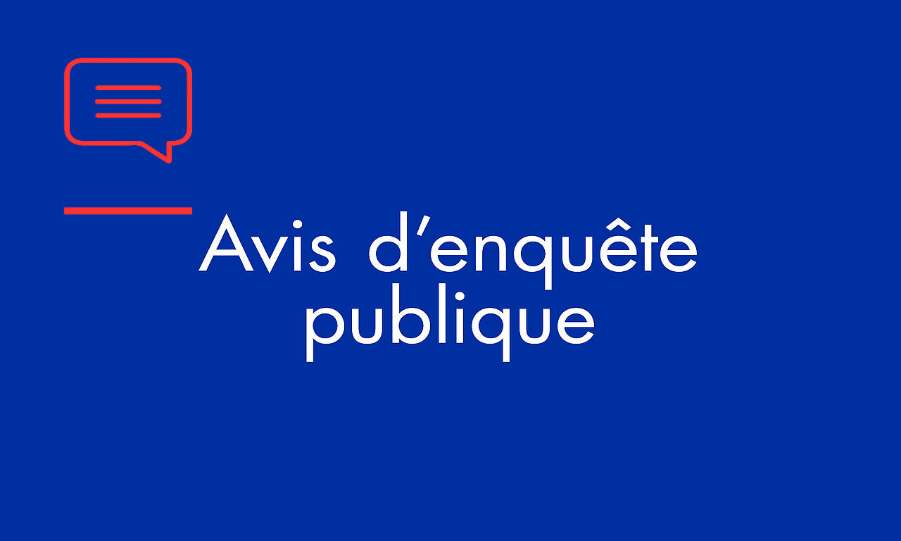 AVIS D’ENQUETE PUBLIQUE - Ville de Saint-Raphaël