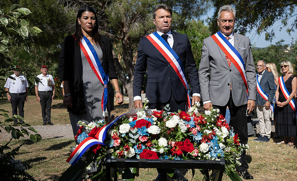 La Ville a honoré la mémoire des soldats américains tombés à Agay ...