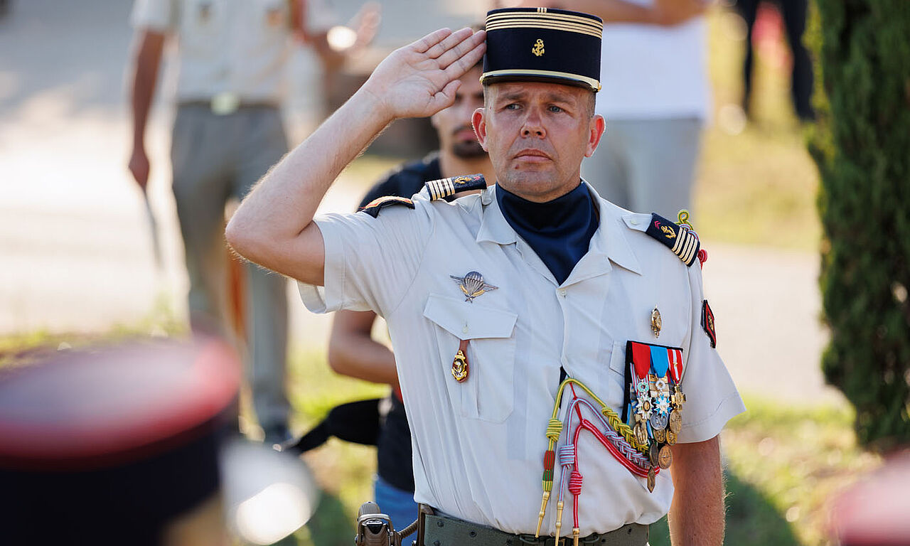 Un nouveau chef de corps au 21e RIMa - Ville de Saint-Raphaël