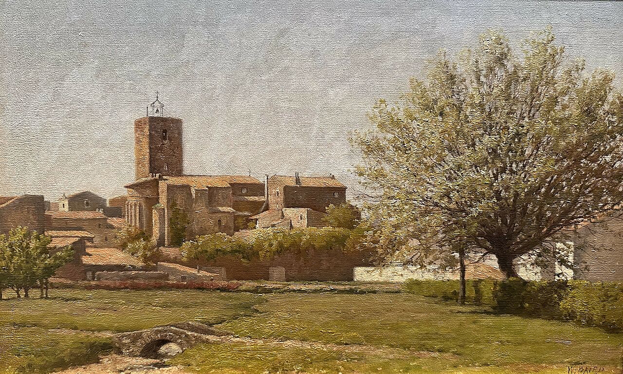 « Saint-Raphaël » : un tableau du peintre William Baptiste Baird ...