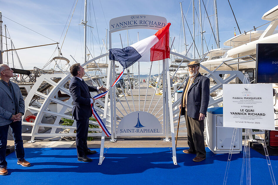 Inauguration du quai Yannick Richard : une transformation d’envergure ...