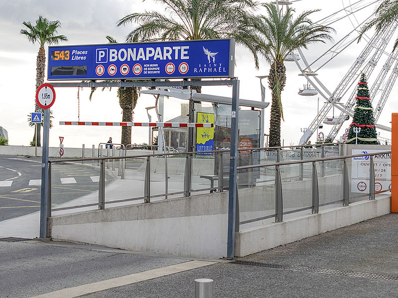 Parking Bonaparte - Ville de Saint-Raphaël